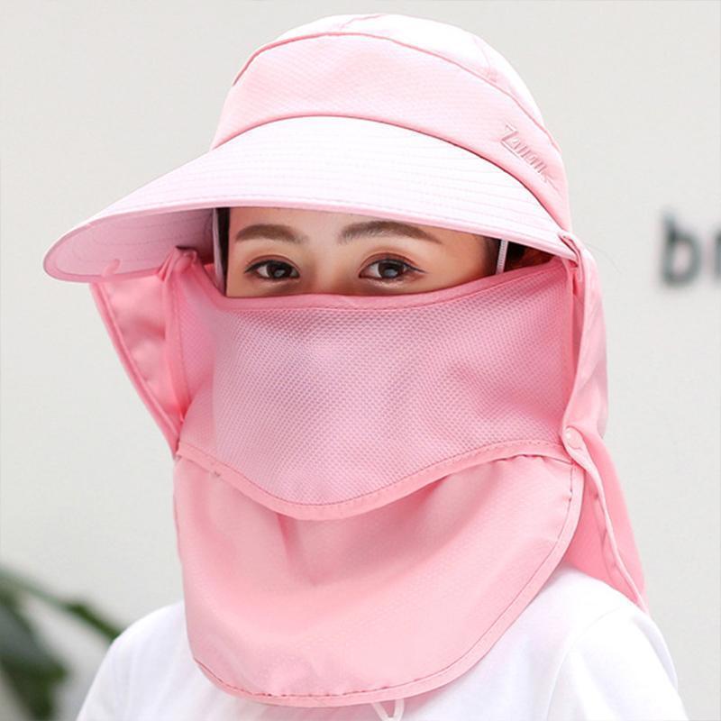 Detachable UPF50 Sun Hat Mask – kiwient